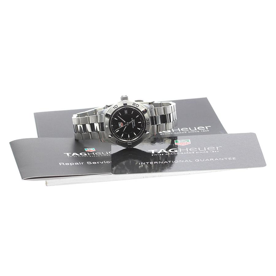 TAG HEUER（タグ・ホイヤー） TAG HEUER WAF1410 アクアレーサー デイト クォーツ レディース 良品 保証書付き ...