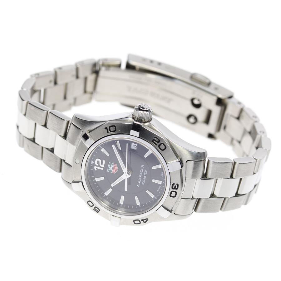 TAG HEUER（タグ・ホイヤー） TAG HEUER WAF1410 アクアレーサー デイト クォーツ レディース 良品 保証書付き ...