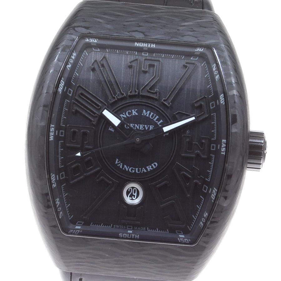 FRANCK MULLER フランクミュラー V45 SCDT ヴァンガード カーボン デイト 自動巻き メンズ 箱付き_826417 ...