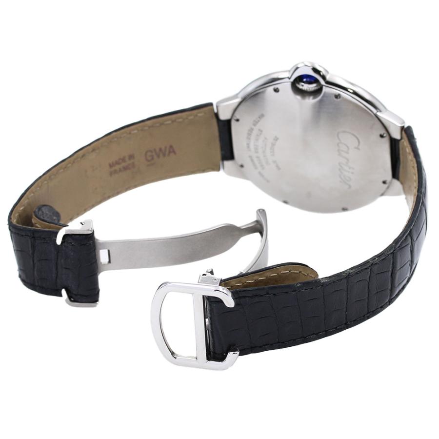 Cartier カルティエ CARTIER W69016Z4 バロンブルー 42mm デイト 自動巻き メンズ 保証書付き_826489 ...