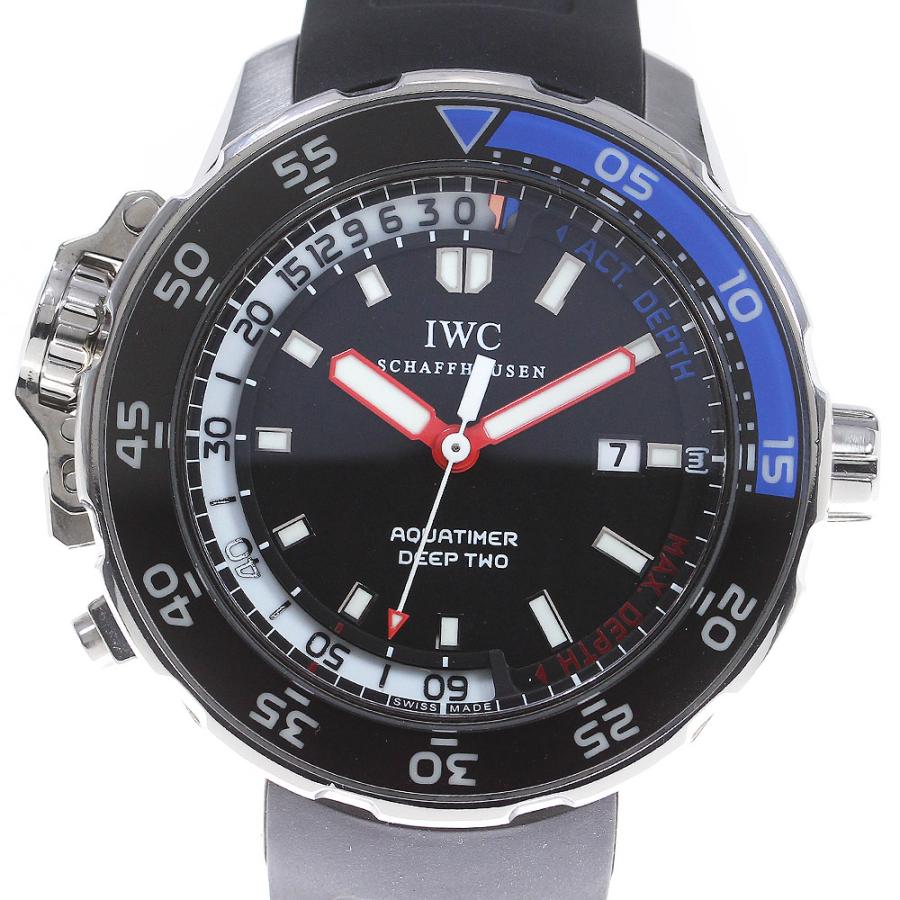 IWC SCHAFFHAUSEN IW354702 アクアタイマー ディープツー デイト 自動巻き メンズ _826618 : CLOSER ...