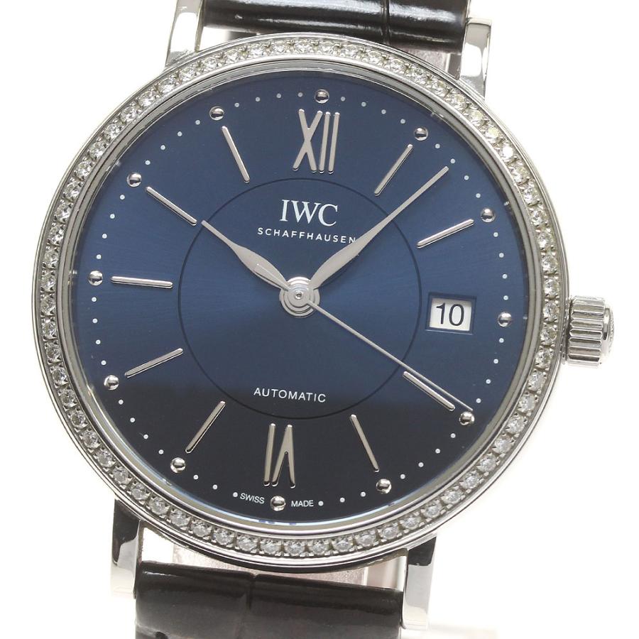 IWC SCHAFFHAUSEN（IWCシャフハウゼン） IWC SCHAFFHAUSEN IW458111 ポートフィノ 37 ダイヤベゼル ...