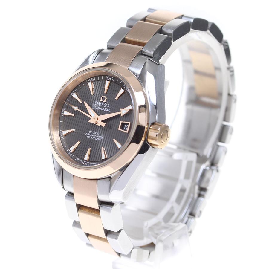OMEGA オメガ 231.20.30.20.06.001 シーマスター アクアテラ コーアクシャル PGベゼル 自動巻き レディース _826753 : CLOSER Yahoo!ショップ ...