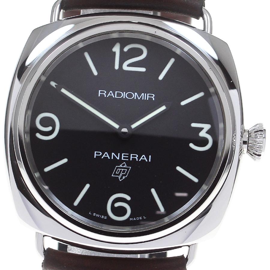 OFFICINE PANERAI パネライ PAM00753 ラジオミール 3デイス アッチャイオ 手巻き メンズ 良品 _826830 ...