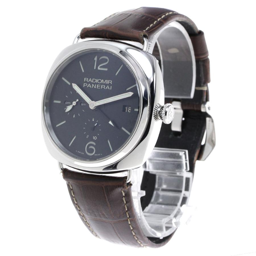 OFFICINE PANERAI パネライ PAM00323 ラジオミール 10デイズ GMT 自動巻き メンズ _826860 ...