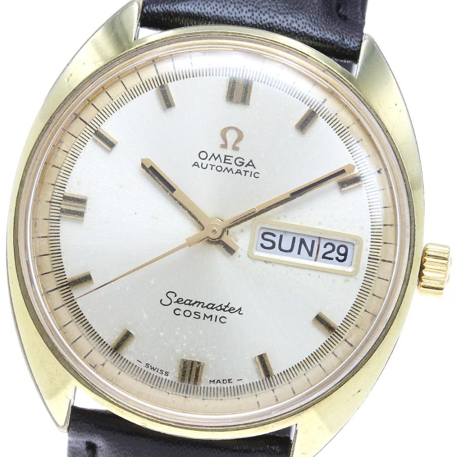 OMEGA オメガ 166036-T00L 107 シーマスターコスミック デイデイト 自動巻き メンズ _827263 : CLOSER ...