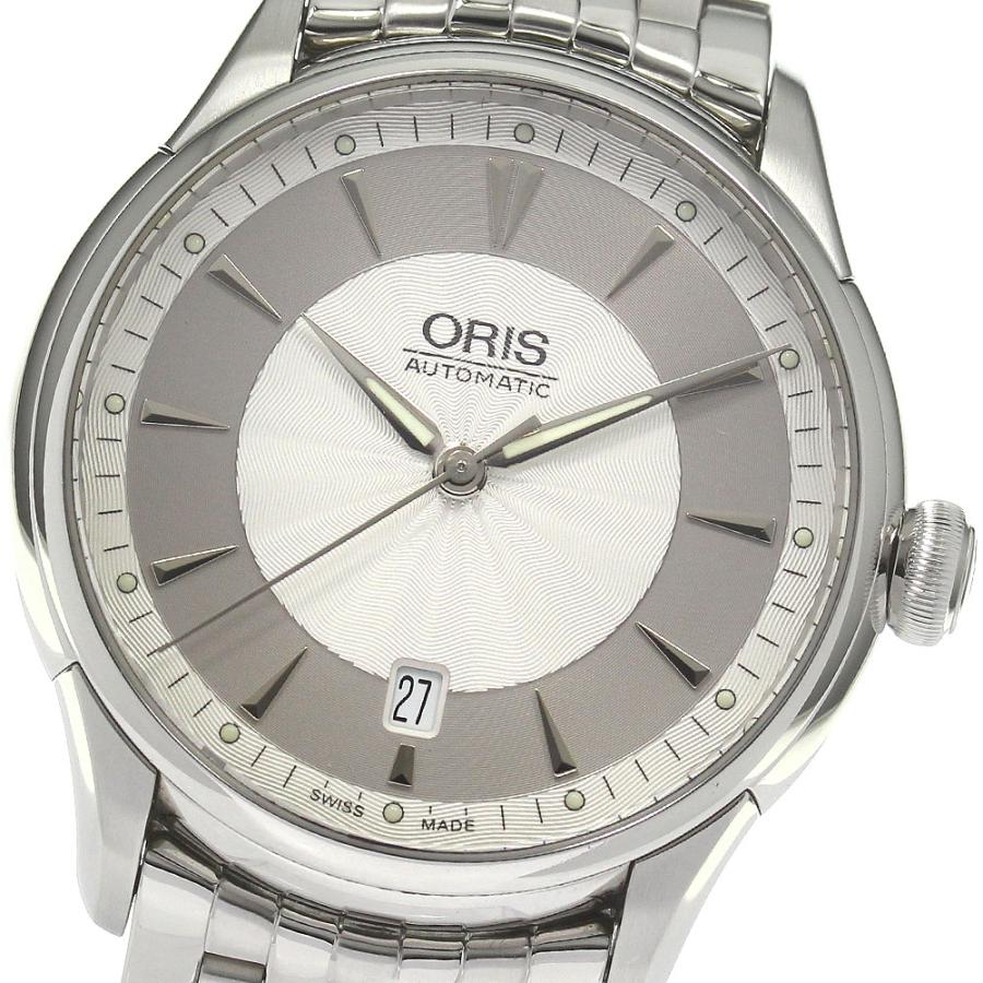 ORIS オリス 7591 アートリエ デイト 自動巻き メンズ 良品 _827266 : CLOSER Yahoo!ショップ - 通販 - Yahoo!ショッピング
