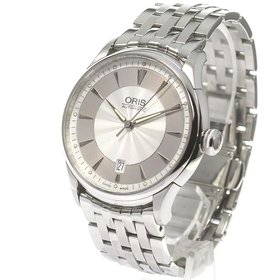 ORIS オリス 7591 アートリエ デイト 自動巻き メンズ 良品 _827266 : CLOSER Yahoo!ショップ - 通販 - Yahoo!ショッピング