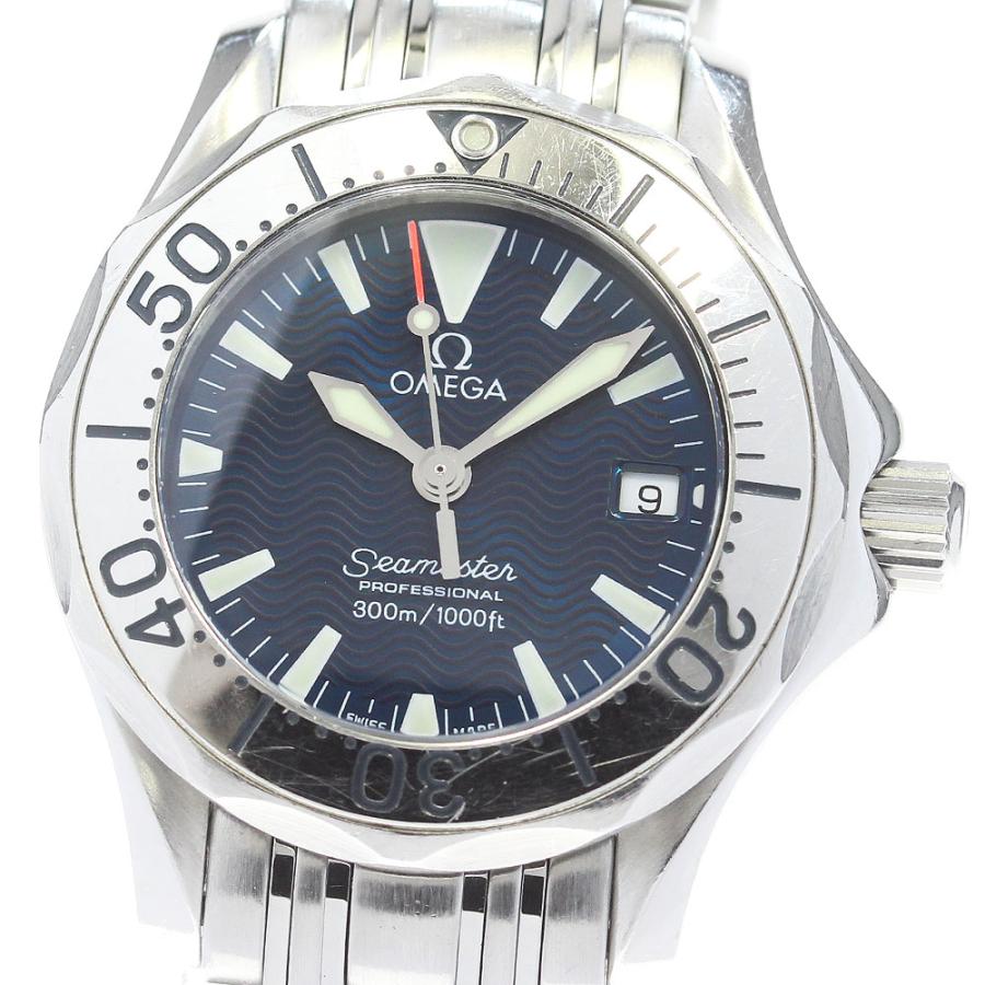 OMEGA（オメガ） OMEGA 2285.80 シーマスター300m デイト クォーツ レディース _827305 : CLOSER Yahoo!ショップ - 通販 - Yahoo!ショッピング