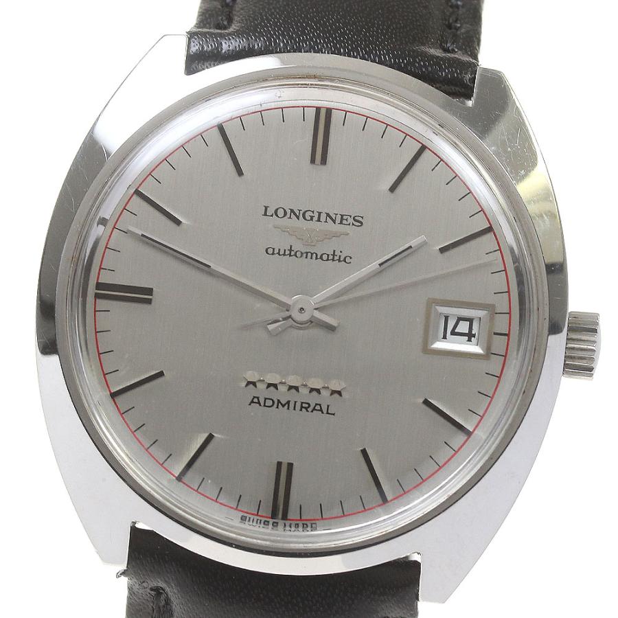 LONGINES ロンジン アドミラル 5スター デイト 自動巻き メンズ _827348 : CLOSER Yahoo!ショップ - 通販 - Yahoo!ショッピング
