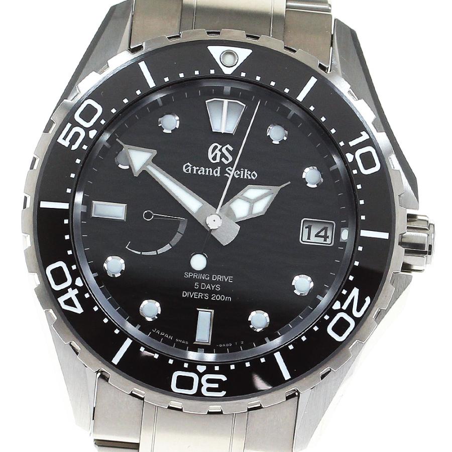 SEIKO セイコー SLGA015/9RA5-0AC0 グランドセイコー エボリューション9 スプリングドライブ メンズ 良品 箱・保証書 ...