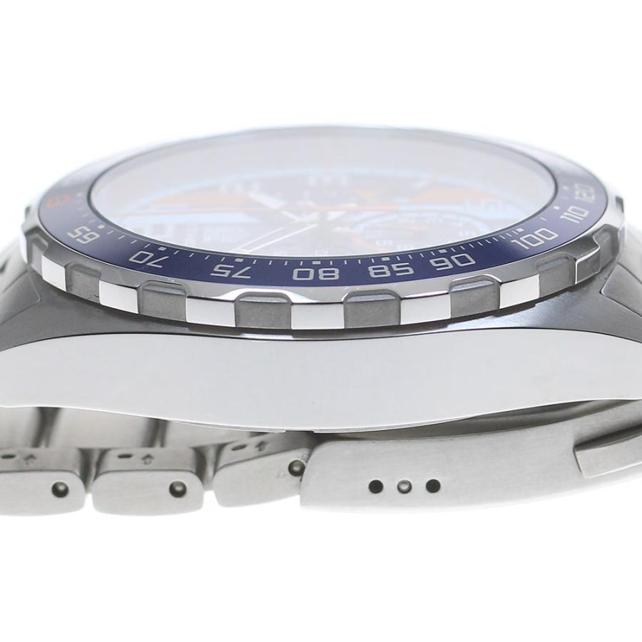 TAG HEUER タグホイヤー CAZ101AT.BA0842 フォーミュラ1 ガルフ スペシャルエディション QZ メンズ 良品 箱付き ...