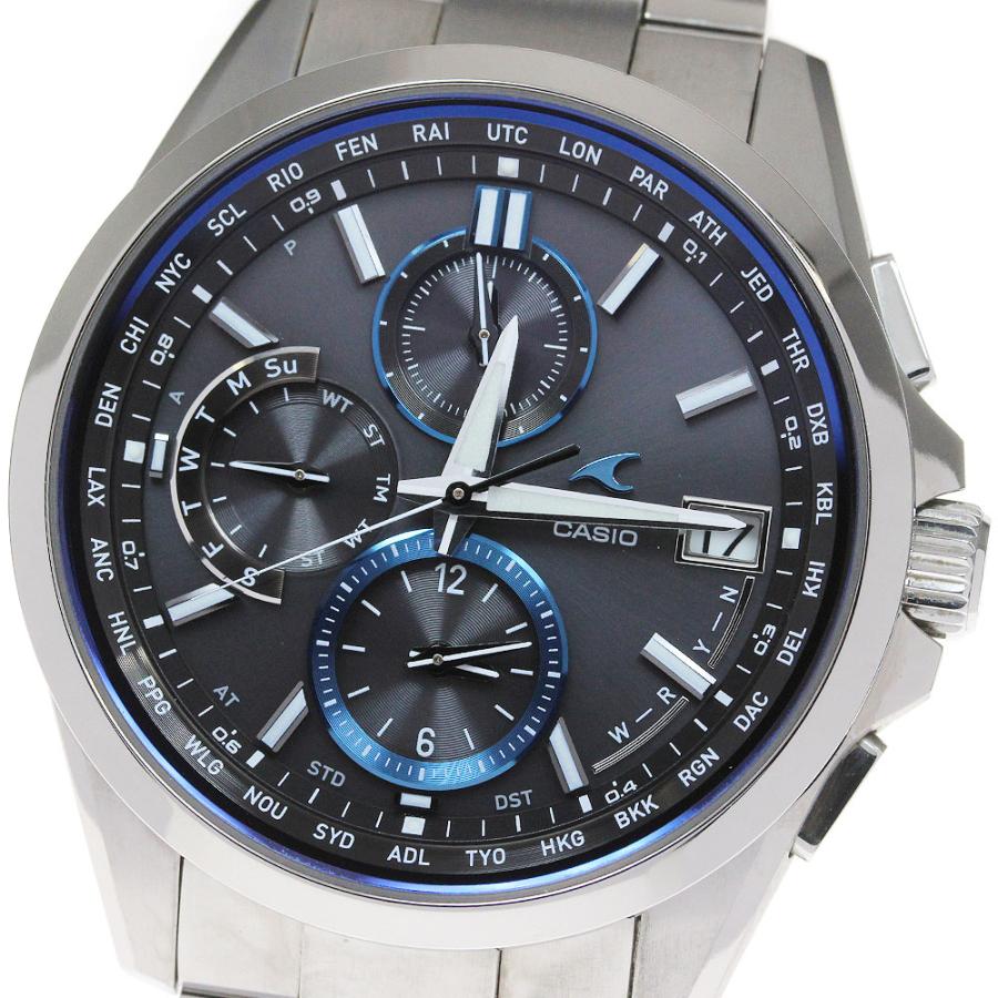 CASIO カシオ OCW-T2600-1AJF オシアナス クラシックライン ソーラー電波 メンズ _828155 : CLOSER Yahoo!ショップ - 通販 - Yahoo!ショッピング