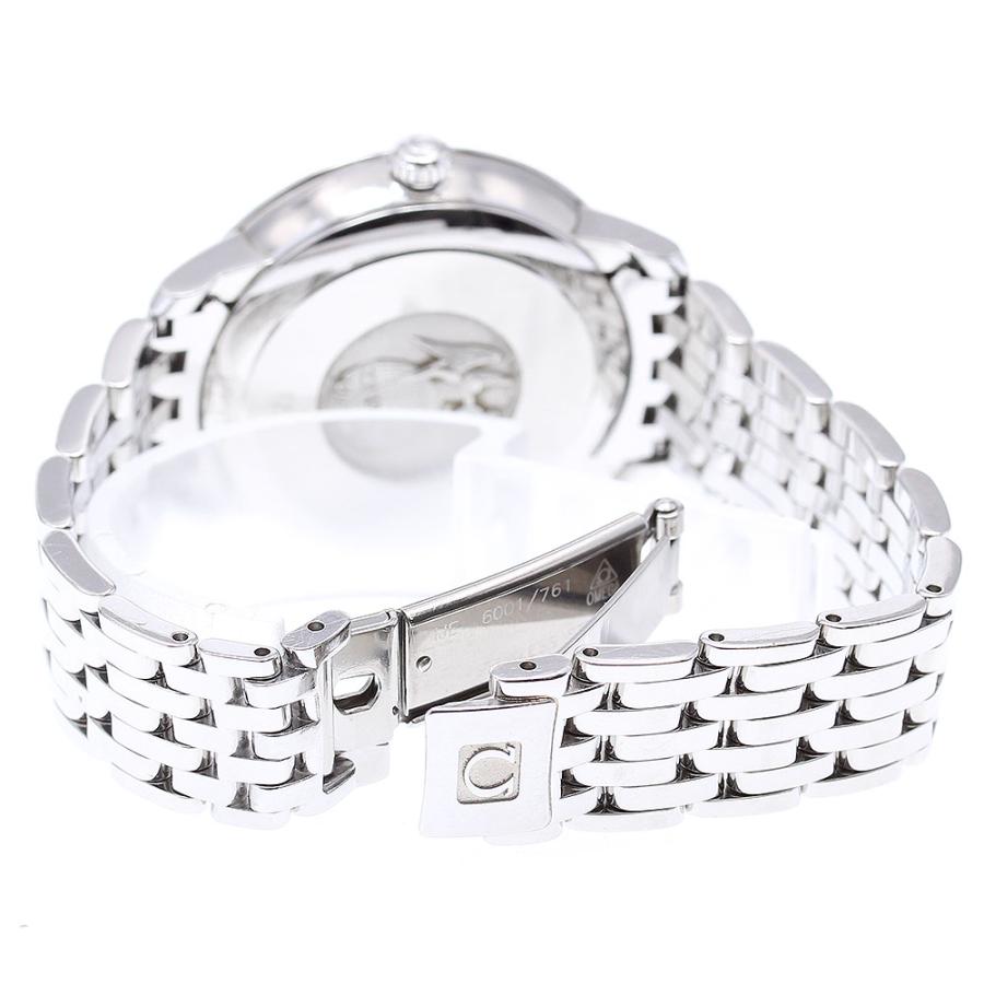 オメガ OMEGA 424.10.33.20.55.002 デビル プレステージ 6Pダイヤ デイト 自動巻き レディース 保証書付き ...