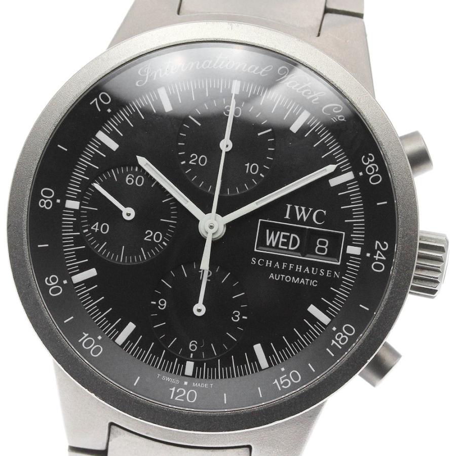 IWC SCHAFFHAUSEN IW370703 GST クロノグラフ デイデイト 自動巻き メンズ _828291 : CLOSER Yahoo!ショップ - 通販 - Yahoo!ショッピング