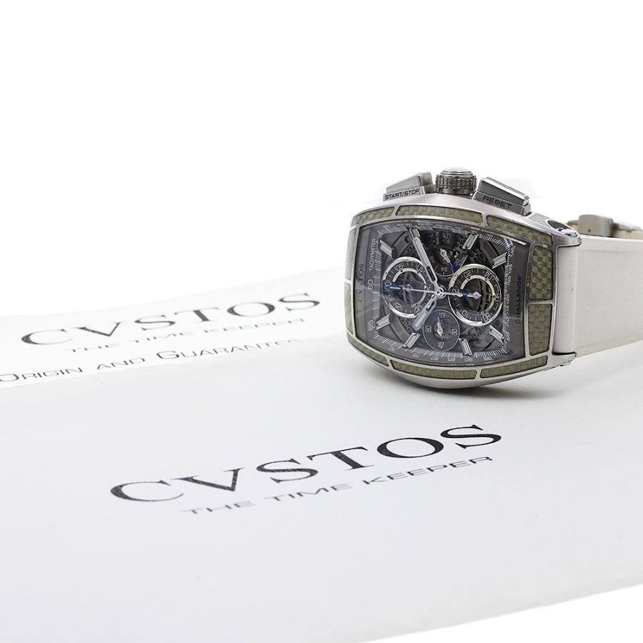 クストス CVSTOS CVT-CHR2-CARBON-GREYST チャレンジクロノ2 カーボン クロノグラフ パワーリザーブ 自動巻き メンズ 保証書付き_828329 : 828329 ...
