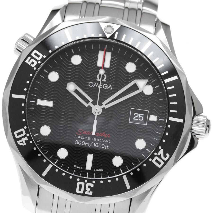 OMEGA オメガ 212.30.41.61.01.001 シーマスター300 デイト クォーツ メンズ 良品 保証書付き_828342 ...