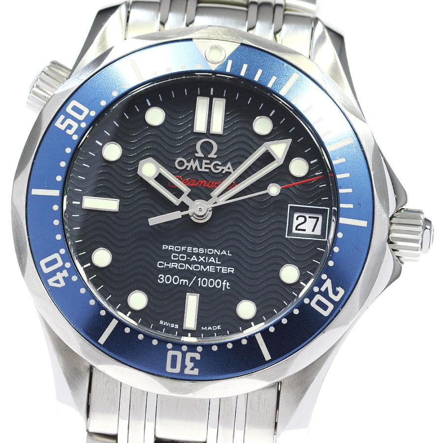 OMEGA オメガ 2222.80 シーマスター300 コーアクシャル 自動巻き ボーイズ 良品 _829395 : CLOSER Yahoo!ショップ - 通販 - Yahoo!ショッピング