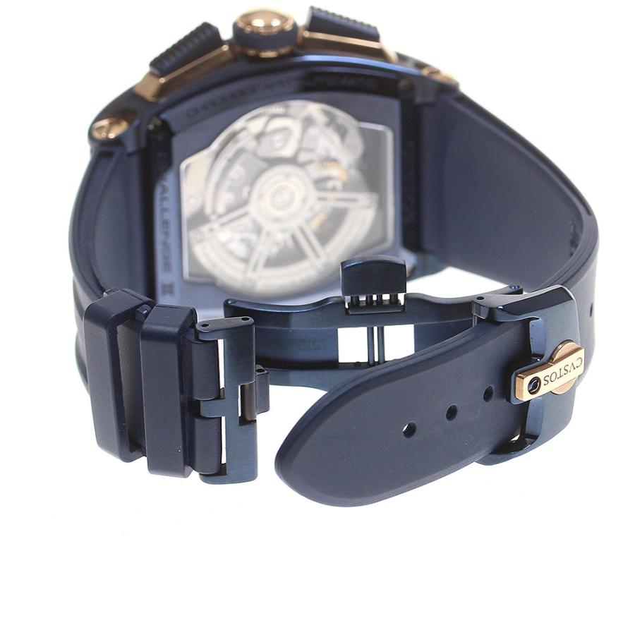 CVSTOS（クストス） CVSTOS CVT CHR2 CP5N BLST チャレンジクロノII デイト 自動巻き メンズ 良品 箱・保証書 ...