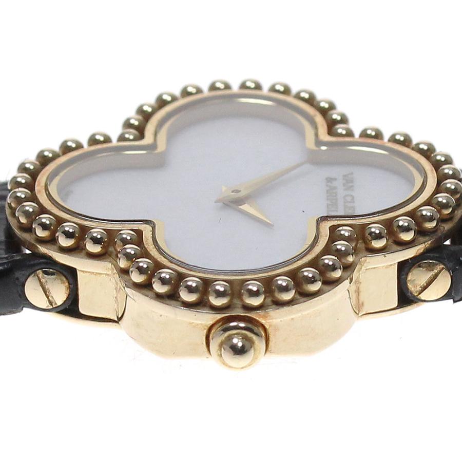 Van Cleef ＆ Arpels ヴァンクリーフ＆アーペル & 136574 アルハンブラ K18PG クォーツ レディース _829553 : CLOSER Yahoo!ショップ ...
