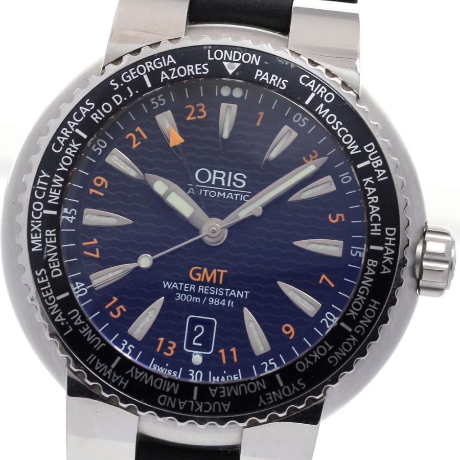 ORIS オリス 7608 ダイバーズ デイト GMT 自動巻き メンズ _830053 : CLOSER Yahoo!ショップ - 通販 ...