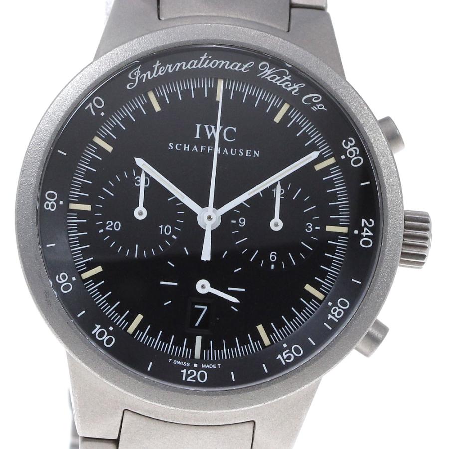 IWC SCHAFFHAUSEN（IWCシャフハウゼン） IWC IWC SCHAFFHAUSEN IW372701 GST クロノグラフ クォーツ メンズ 美品 _830202 ...