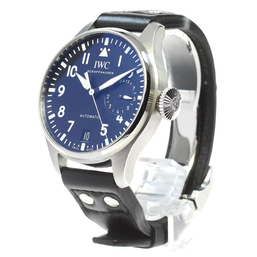 IWC SCHAFFHAUSEN IW501001 ビッグパイロットウォッチ 7デイズ 自動巻き メンズ _830276 : CLOSER ...