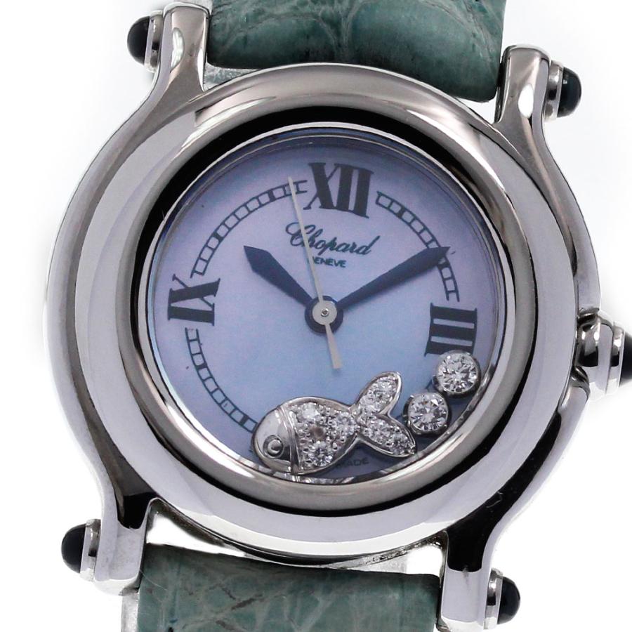 Chopard ショパール 27/8245-23 ハッピースポーツ ムービングフィッシュ クォーツ レディース _830306 : CLOSER Yahoo!ショップ - 通販 - Yahoo ...