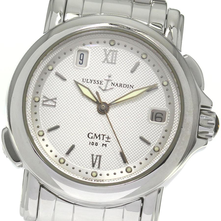 ULYSSE NARDIN ユリス・ナルダン Ulysse Nardin 203-22 サンマルコ GMT 自動巻き メンズ _830925 : CLOSER Yahoo!ショップ - 通販 ...