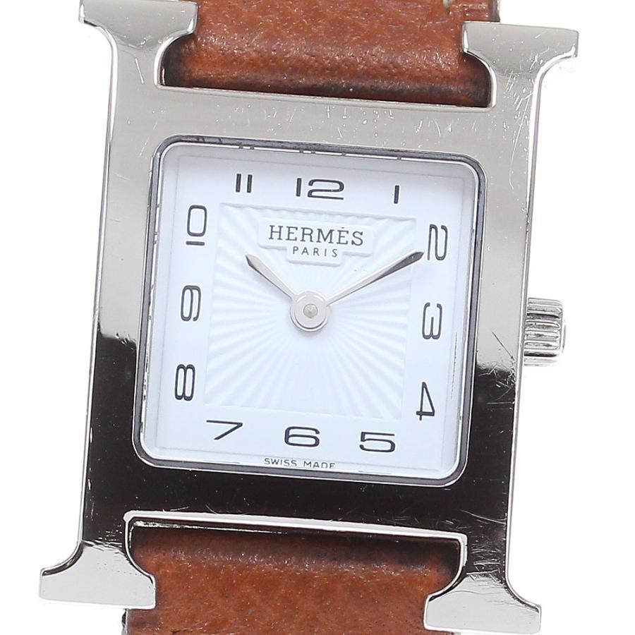 HERMES エルメス HH1.210 Hウォッチ クォーツ レディース 保証書付き_830999 : CLOSER Yahoo!ショップ - 通販 - Yahoo!ショッピング