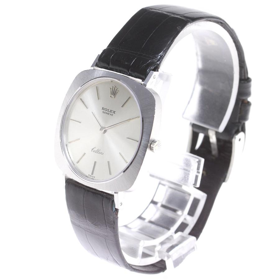 ROLEX ロレックス 3747 チェリーニ K18WG Cal.1600 手巻き メンズ _831005 : CLOSER Yahoo ...