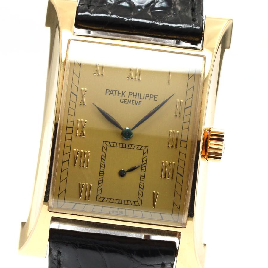 PATEK PHILIPPE パテックフィリップ 5500J パゴダ K18YG スモールセコンド 手巻き ボーイズ _831061 : CLOSER Yahoo!ショップ - 通販 ...