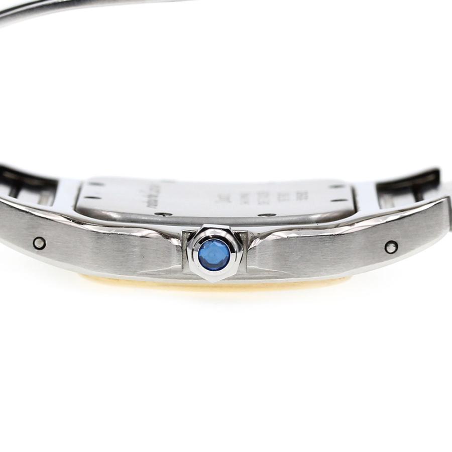 Cartier カルティエ CARTIER W20011C4 サントスガルベ LM YGコンビ クォーツ メンズ _831155 ...
