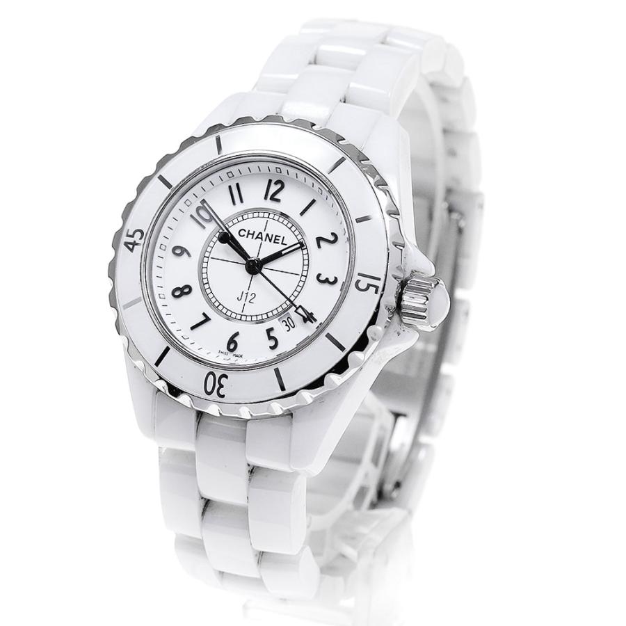 CHANEL シャネル H0968 J12 33mm 白セラミック デイト クォーツ レディース _831334 : CLOSER Yahoo!ショップ - 通販 - Yahoo!ショッピング