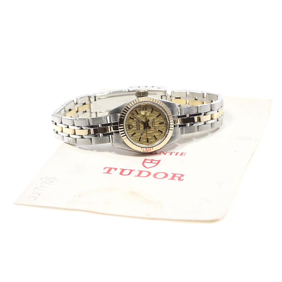 TUDOR チュードル 92513 プリンセス デイト YGコンビ cal.2671 自動巻き レディース 保証書付き_831429 ...