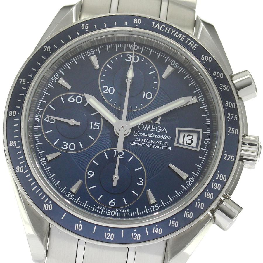 OMEGA オメガ 3212.80 スピードマスター クロノグラフ デイト 自動巻き メンズ _831433 : CLOSER Yahoo ...