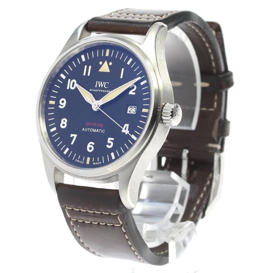 IWC IWC SCHAFFHAUSEN IW326803 パイロットウォッチ スピットファイア デイト 自動巻き メンズ 保証書付き ...