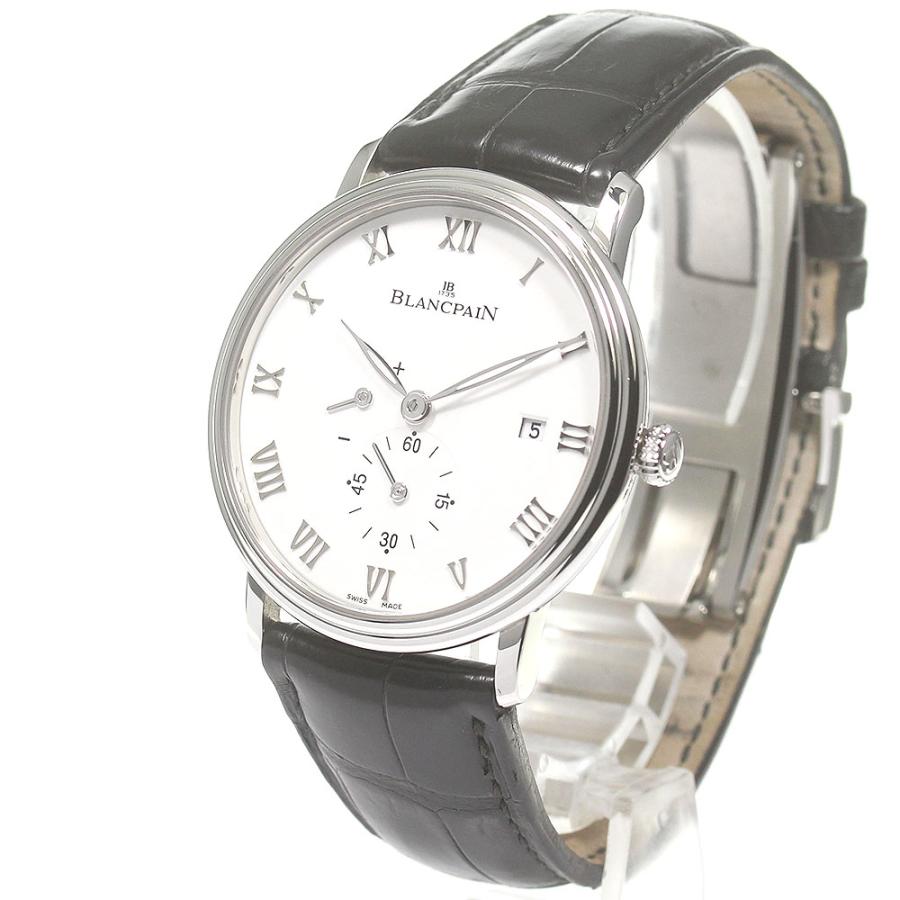BLANCPAIN ブランパン Blancpain 6606-1127-55B ヴィルレ ウルトラスリム デイト 自動巻き メンズ 保証書付き_832023 : CLOSER Yahoo ...