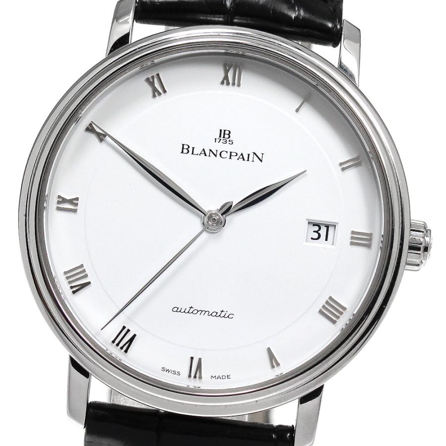 ブランパン Blancpain 6223-1127-55B ヴェルレ ウルトラスリム セコンドハンド デイト 自動巻き メンズ 美品 保証書付き_832244 : 832244 ...