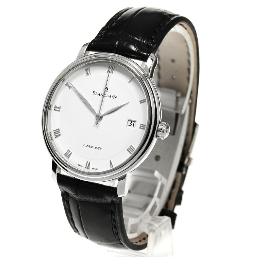 ブランパン Blancpain 6223-1127-55B ヴェルレ ウルトラスリム セコンドハンド デイト 自動巻き メンズ 美品 保証書付き_832244 : 832244 ...