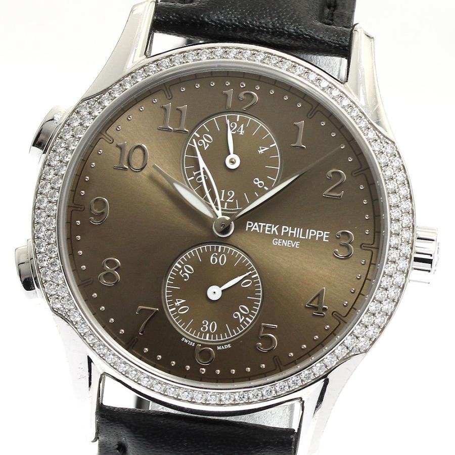 PATEK PHILIPPE パテックフィリップ 7134G トラベルタイム K18WG 手巻き メンズ _832250 : CLOSER Yahoo!ショップ - 通販 - Yahoo!ショッピング