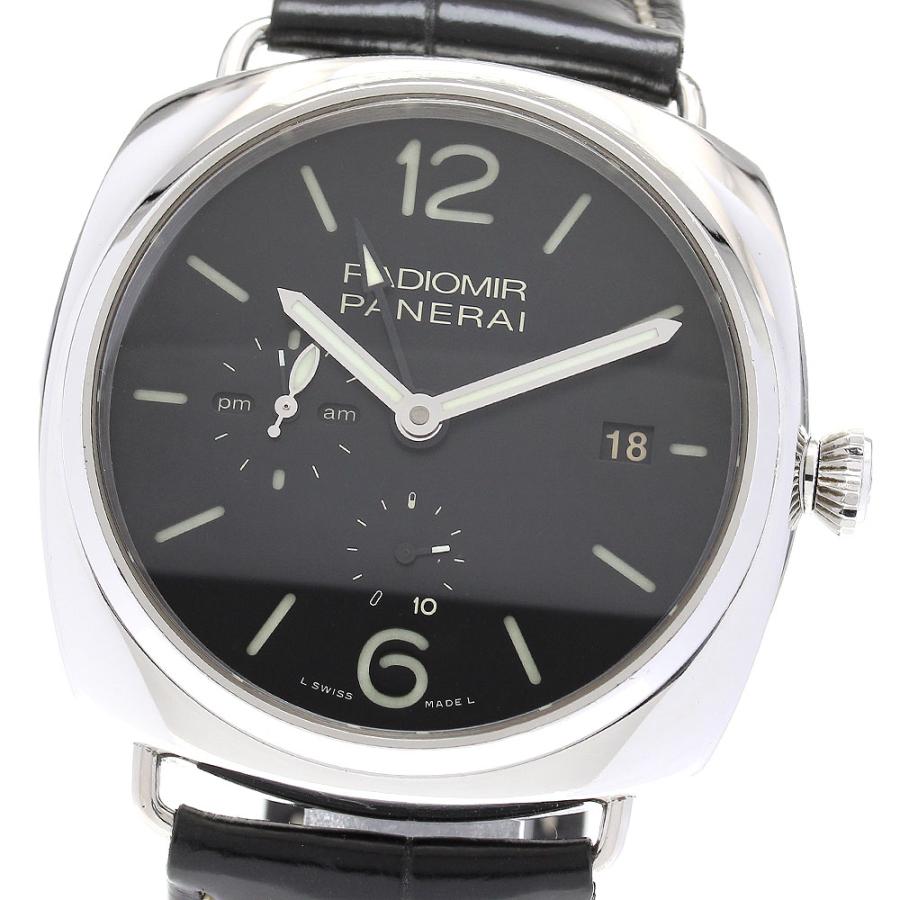 OFFICINE PANERAI パネライ PAM00323 ラジオミール 10デイズ GMT 自動巻き メンズ _832264 ...