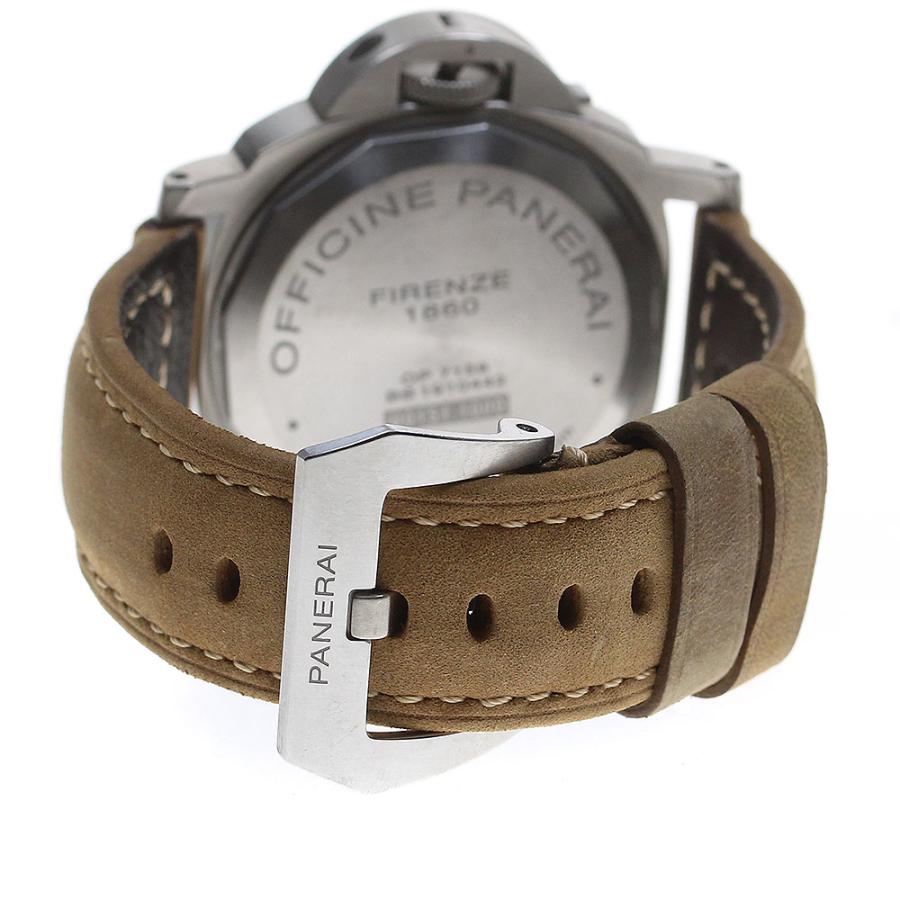 パネライ PANERAI PAM00797 ルミノール 8デイズ チタニオ パワーリザーブ 手巻き メンズ 保証書付き_832319 : ...