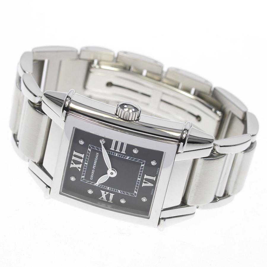 ジラール・ペルゴ GIRARD PERREGAUX 25740.1.11.61M ヴィンテージ 1945 8Pダイヤモンド クォーツ ボーイズ 良品 _833172 : CLOSER ...