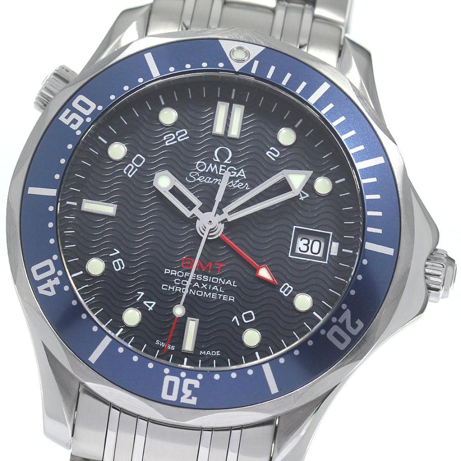 OMEGA オメガ 2535.80 シーマスター300 GMT 自動巻き メンズ 良品 _833192 : CLOSER Yahoo!ショップ ...