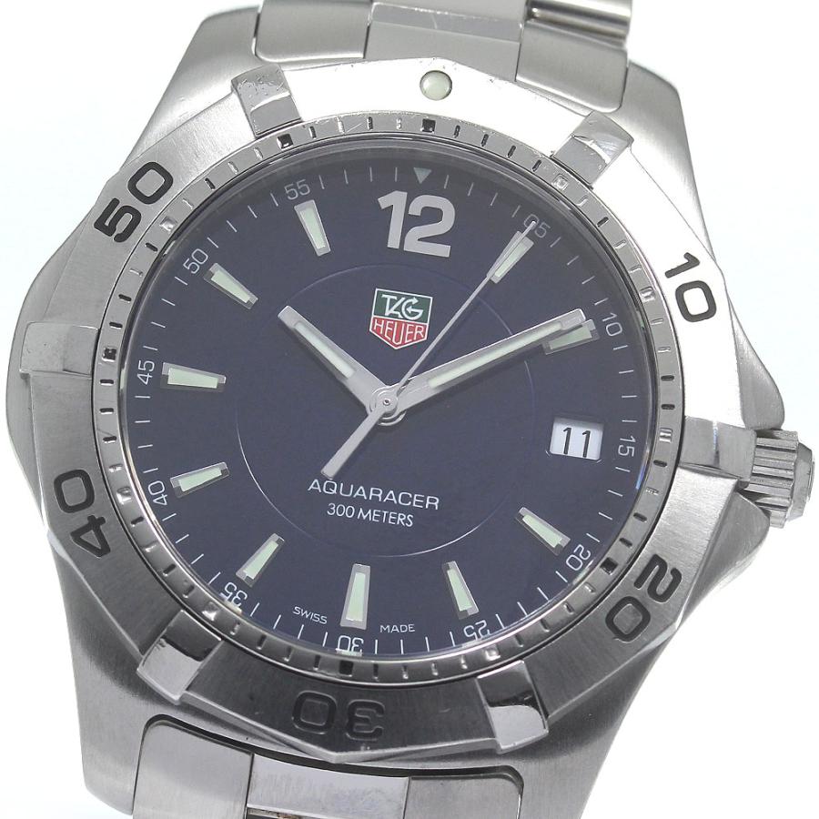 TAG HEUER（タグ・ホイヤー） TAG HEUER WAF1113 アクアレーサー デイト クォーツ メンズ _833240 ...