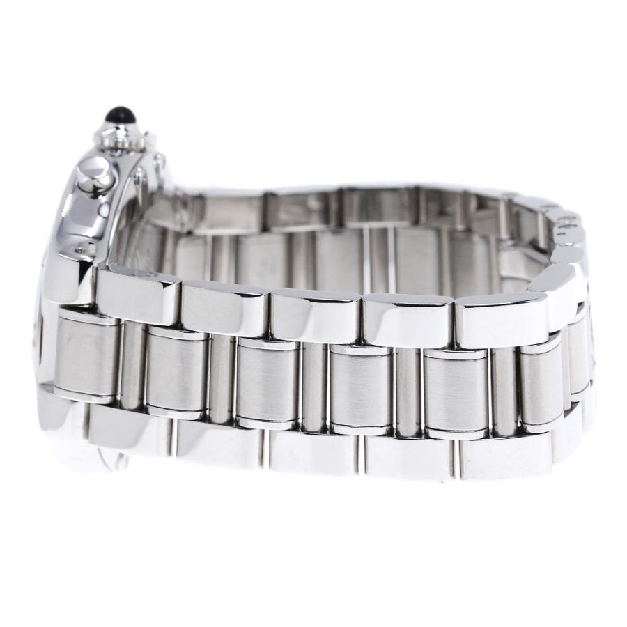 Cartier カルティエ CARTIER W10172T2 クロノスカフ デイト クォーツ メンズ _833920 : CLOSER ...