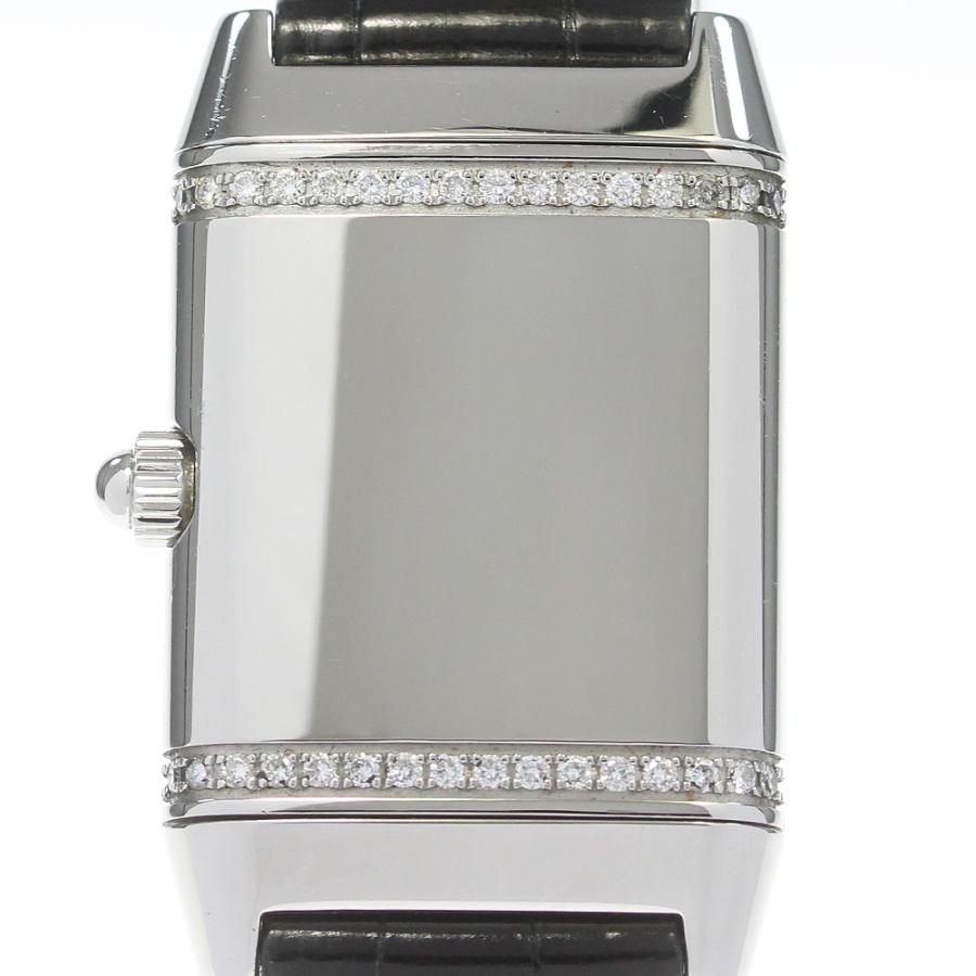 JAEGER-LECOULTRE ジャガー・ルクルト 265.8.08/Q2658460 レベルソ ダイヤベゼル クォーツ レディース ...