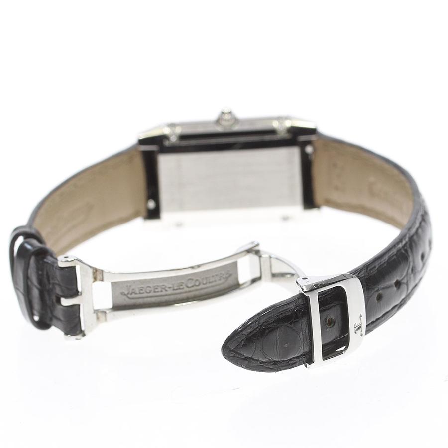 JAEGER-LECOULTRE ジャガー・ルクルト 265.8.08/Q2658460 レベルソ ダイヤベゼル クォーツ レディース ...