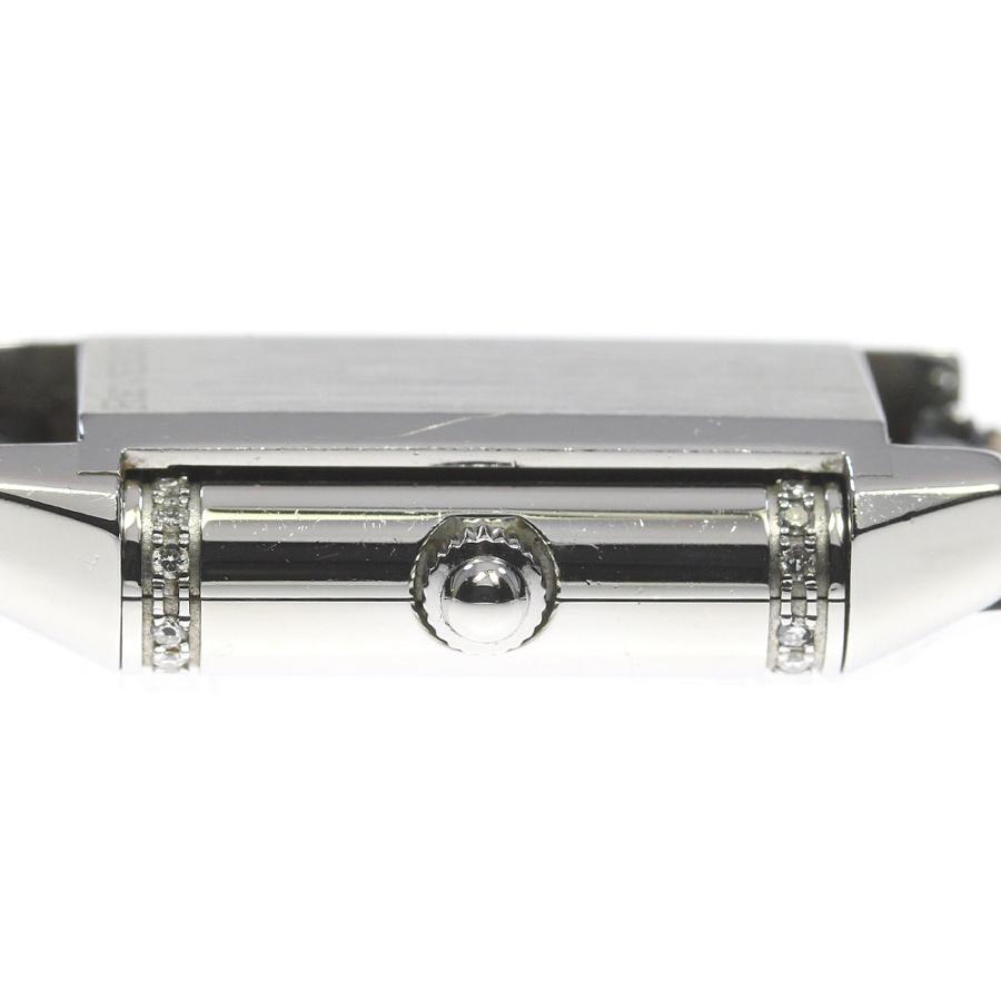 JAEGER-LECOULTRE ジャガー・ルクルト 265.8.08/Q2658460 レベルソ ダイヤベゼル クォーツ レディース ...